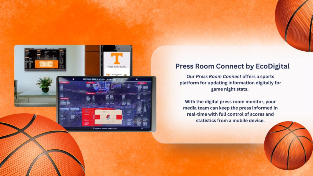 Game-Changing Tech For March Madness: The Future Of Press Room Efficiency - EcoDigital Media
